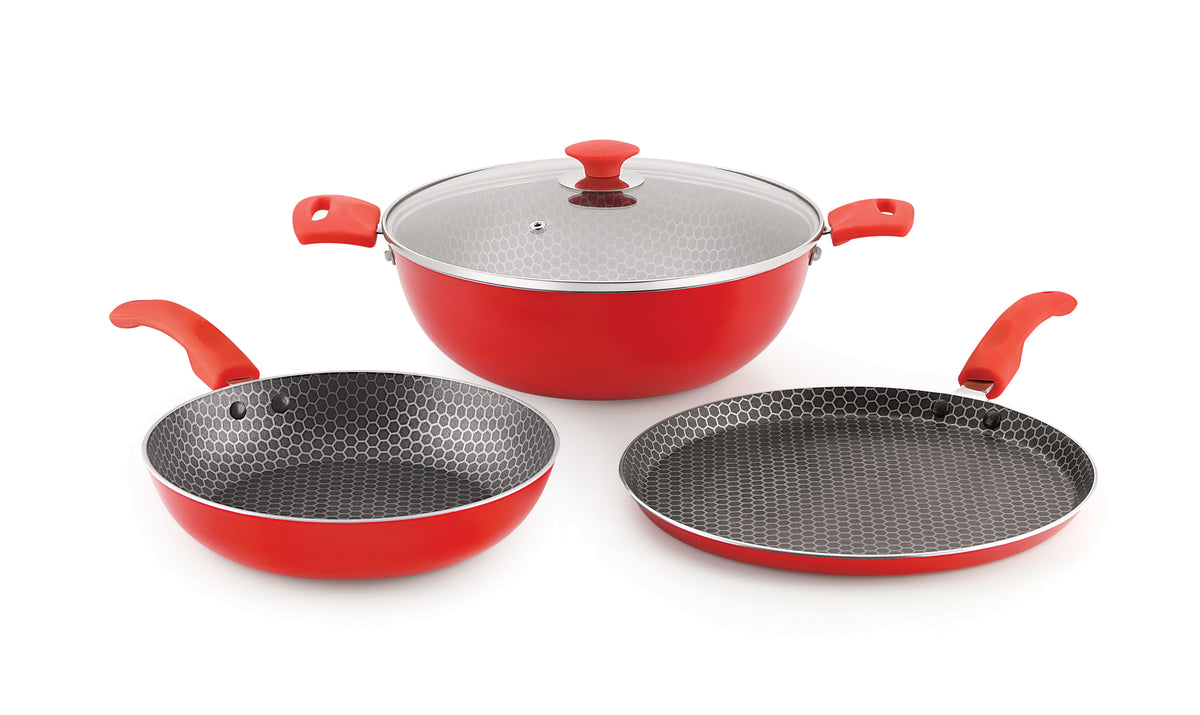 Buy PLATINA SERIES GIFT SET Online | Nonstick Cooker Set